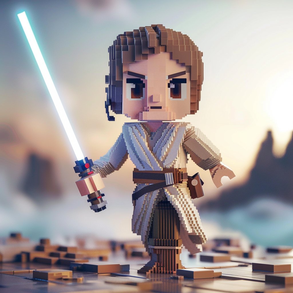Pixel Art Star Wars – Sabre-Laser-France